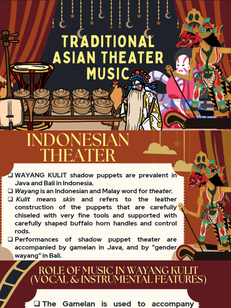 Traditional Asian Theater and Music | PDF | Musical Instruments | Music ...