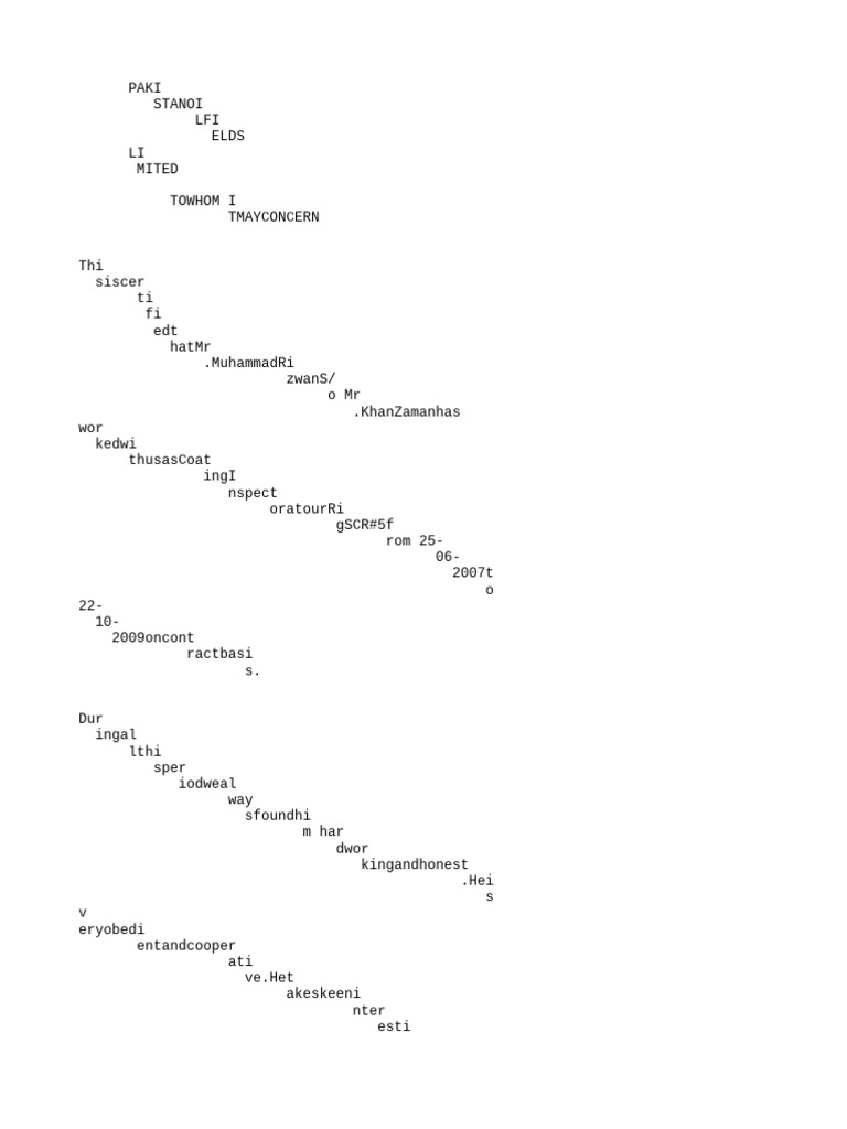 638541879-Pak-oil-field-Exp-letter | PDF
