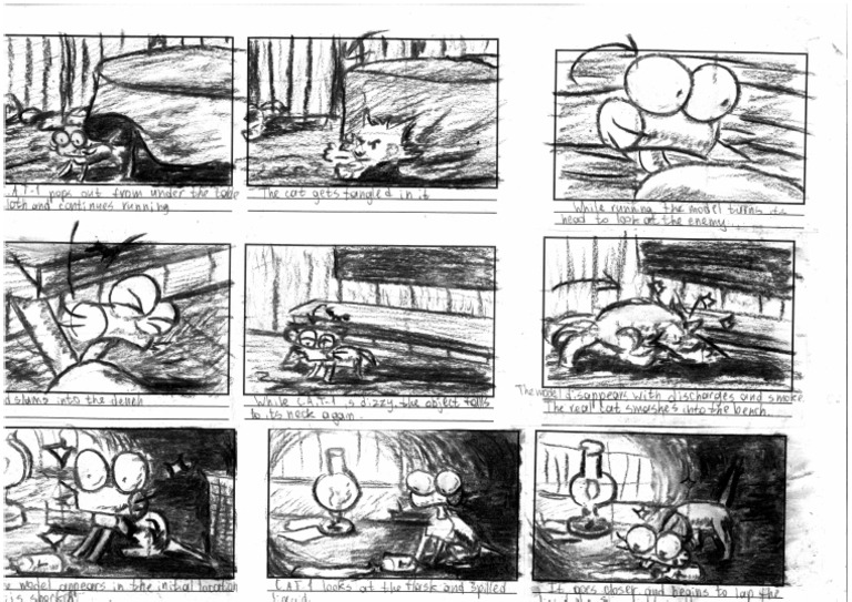 Cat Storyboard | PDF