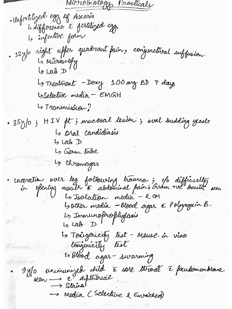 Microbiology Practical Suggestions Pdf