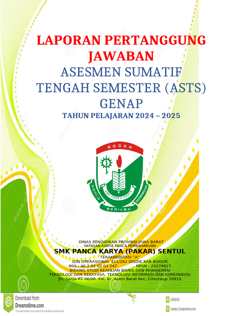 COVER & KATA PENGANTAR PSAT MARET 25 | PDF