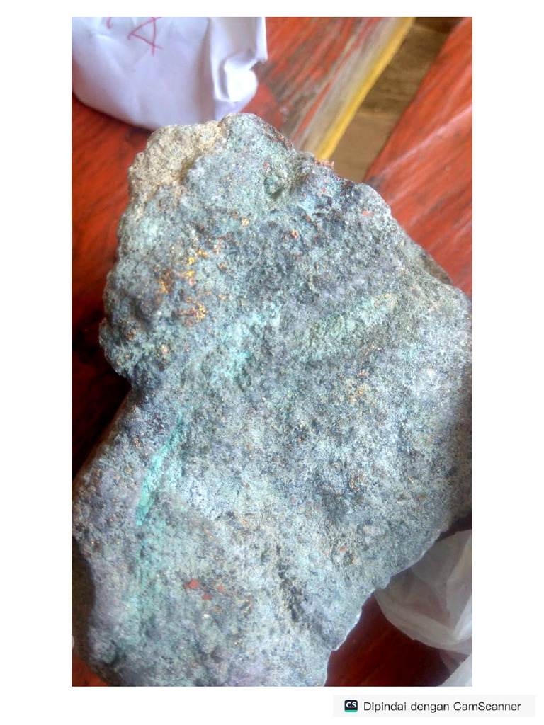 Sampel Batuan Tembaga Desa Oyom-1 | PDF