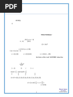 Math IV Solution Set | PDF | Equations | Real Number