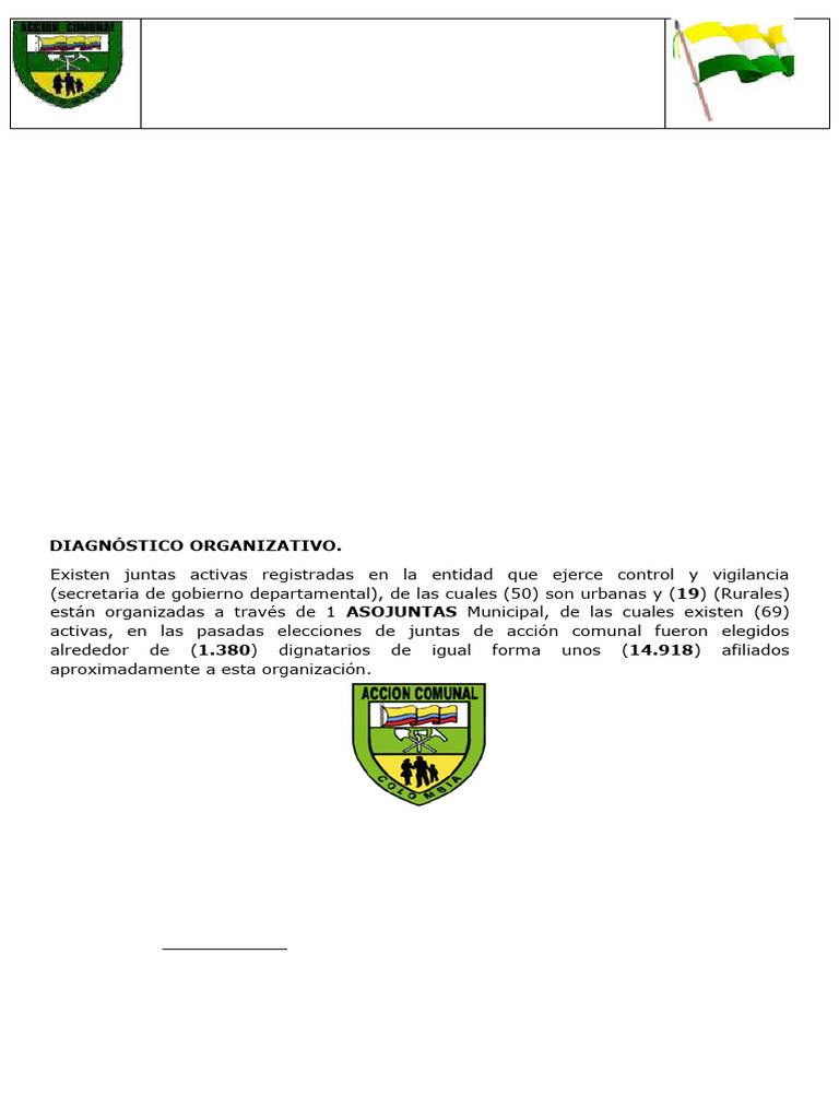 Estatutos Asocomunal Modelo 0002 | PDF | Democracia | Ideologías políticas