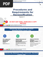 ERF Requirements Checklist Teacher IV | PDF