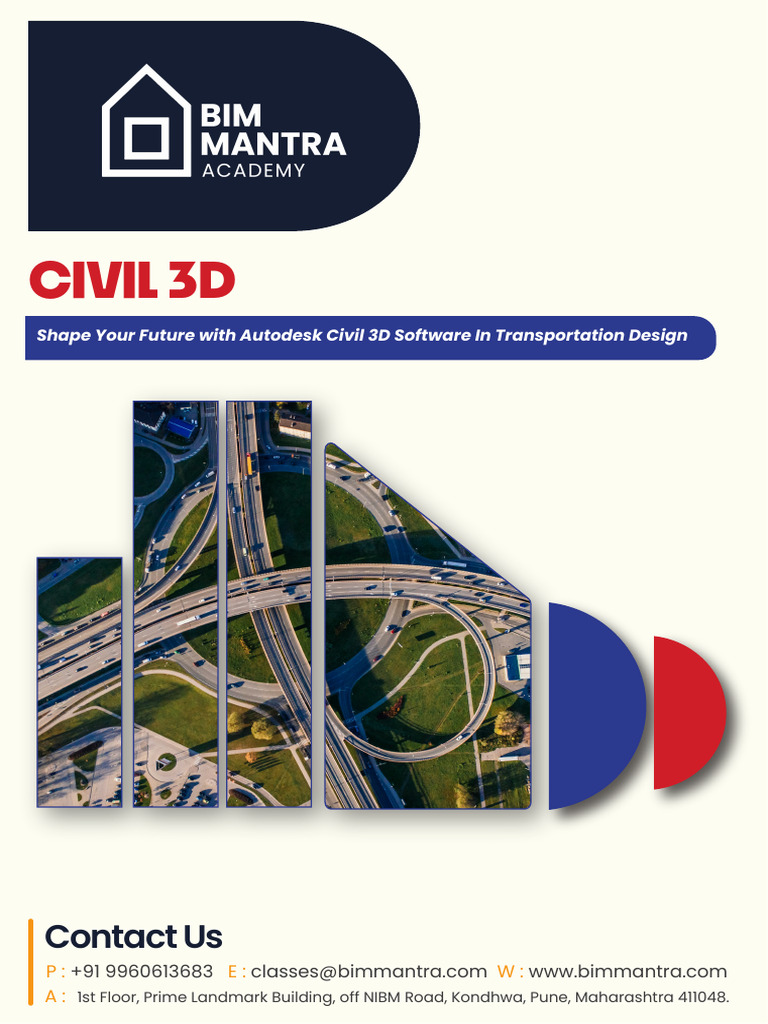 Master in Transportation Engineering With CIVIL 3D BROCHURE9 | PDF | 3 D Computer Graphics ...