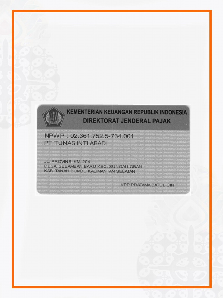 PT Tia NPWP, SKT, SPPKP - 20250519 - 132517 | PDF