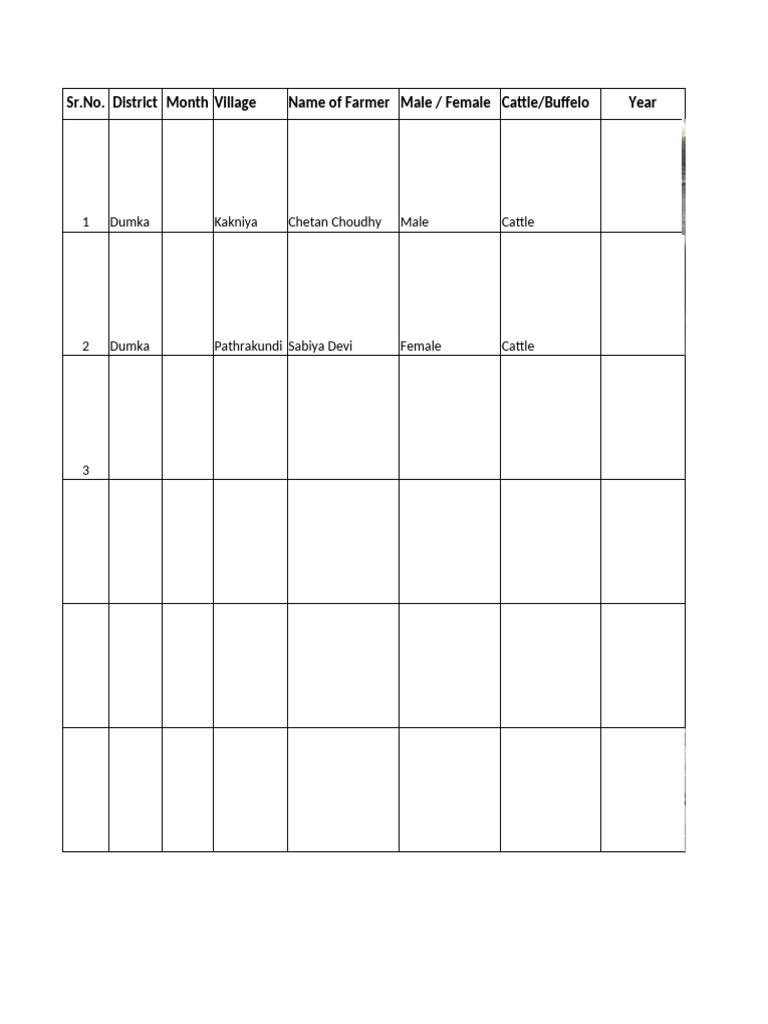 Copy of Copy - of - Calf - Master - Sheet - D | PDF
