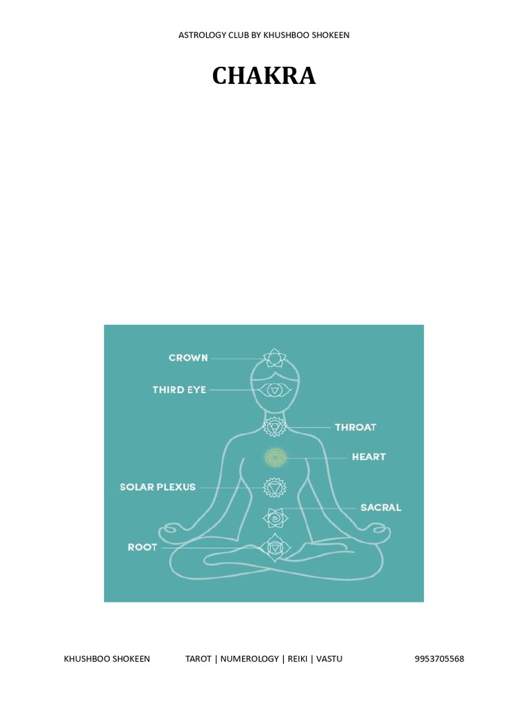 Chakra Insights by Khushboo Shokeen | PDF | Chakra | Tantra
