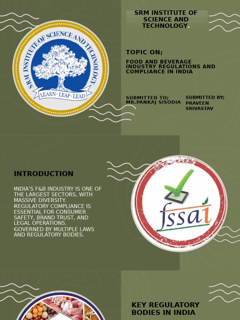 FSSAI | PDF