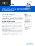 fortiEDR Datasheet | PDF | Computer Security | Security