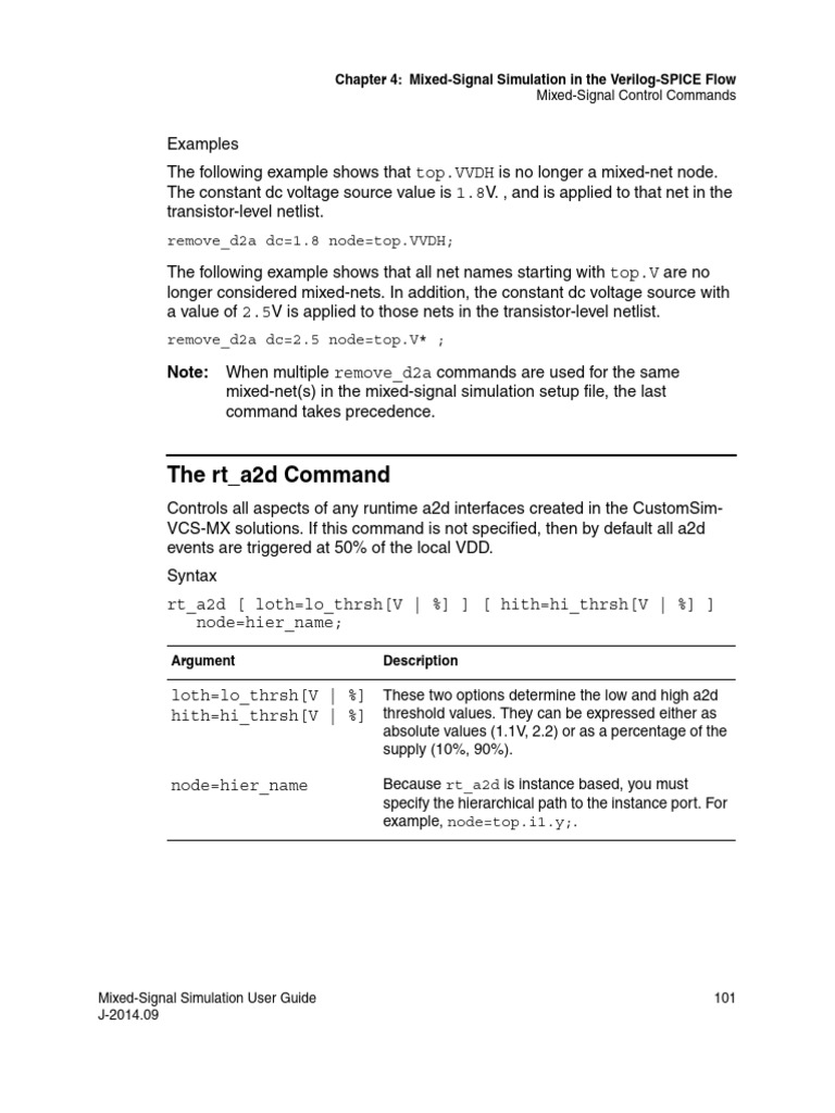 Mix Signal Userguide1 119 | PDF