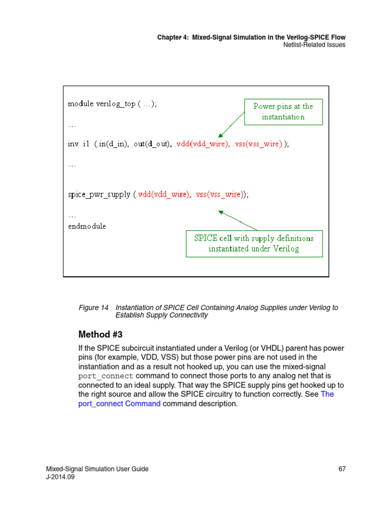 Mixed-Signal Simulation in Verilog-SPICE | PDF