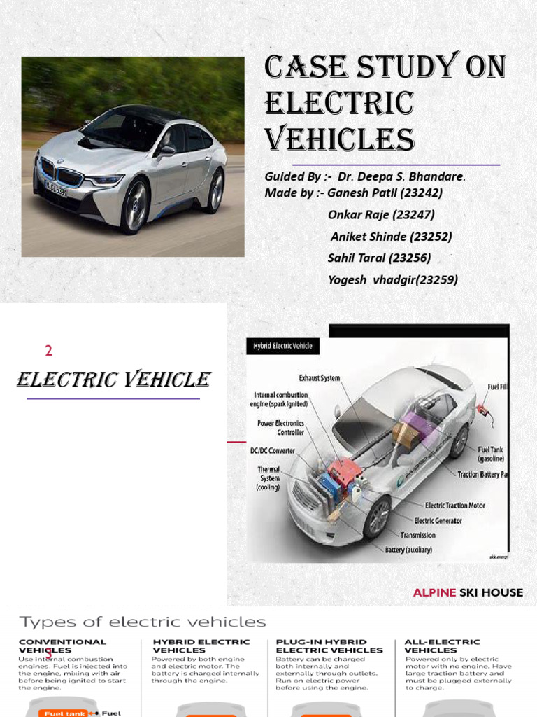 Case Study On Electric Vehicles B2 | PDF | Electric Vehicle | Electric ...