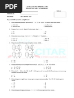 Latihan Soal SAT | PDF