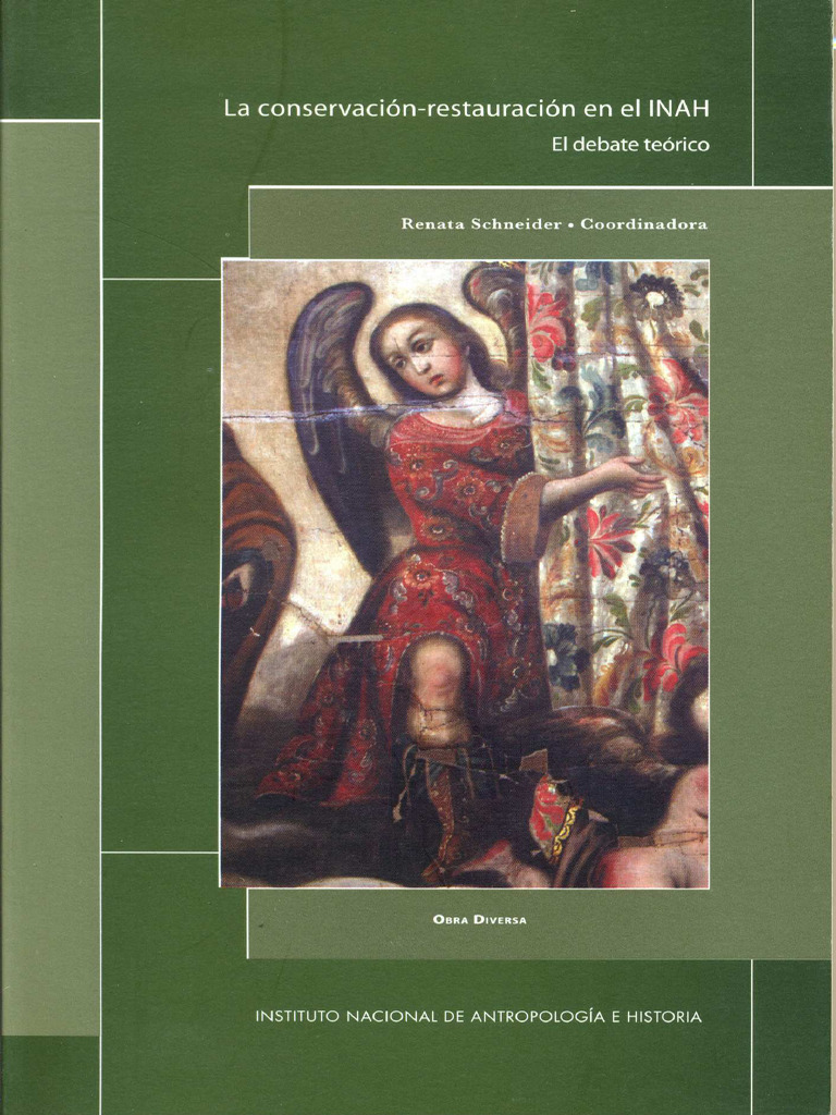 La Conservacion Restauracion en El INAH | PDF
