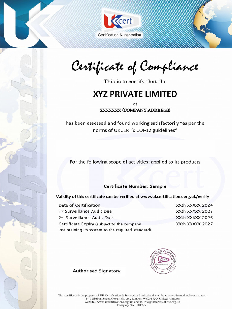 Cqi-12 - Ukcert | PDF