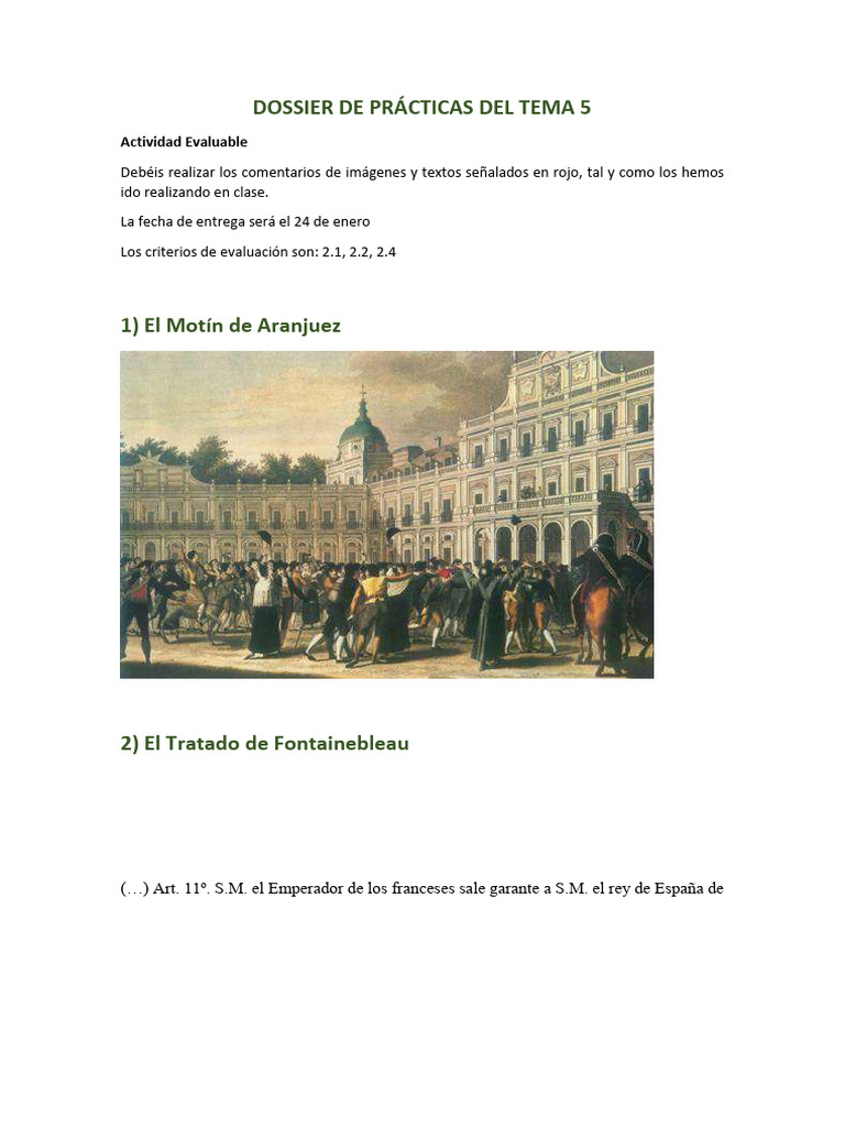 Dossier de Prácticas Tema 5 | PDF | España | Constitución