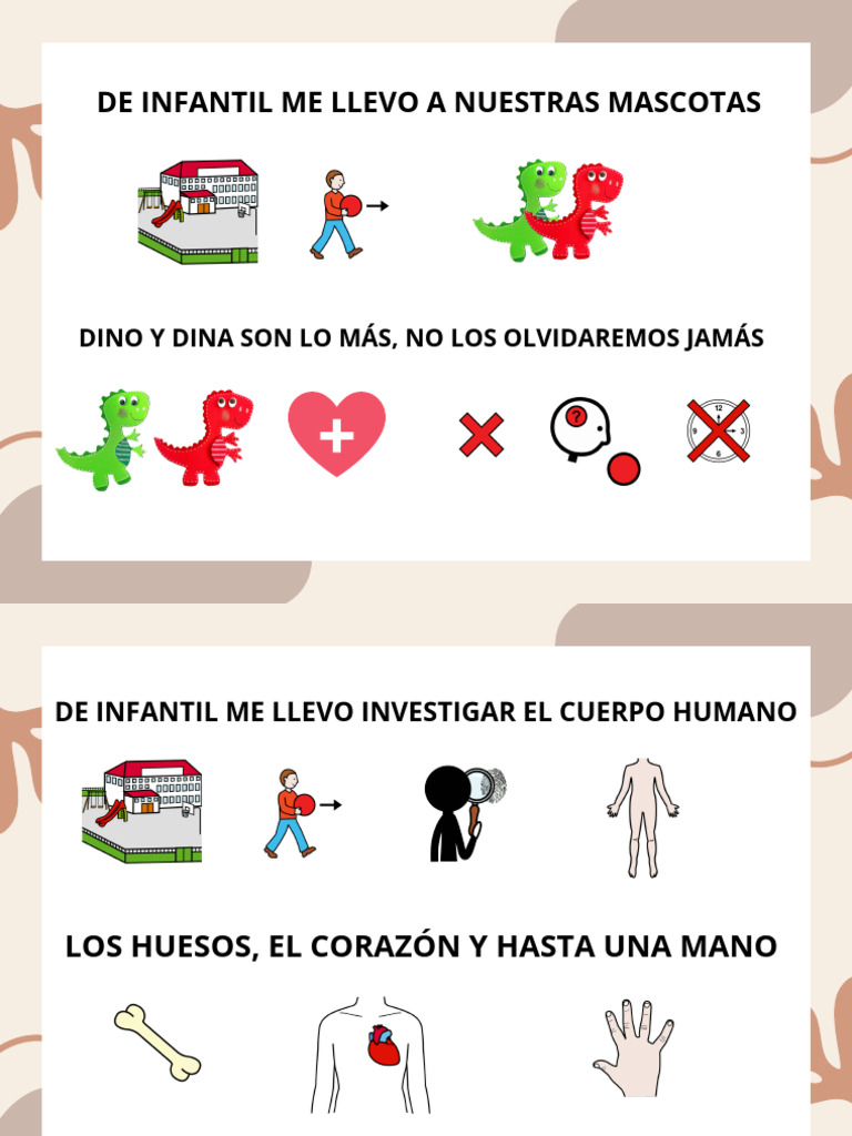 Cream Brown Organic Aesthetic Blank Page Border Document A4 Horizontal | PDF