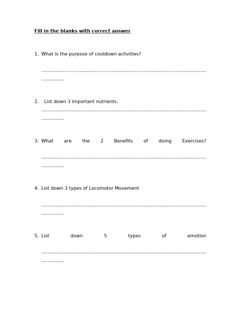 Year 1 Revision worksheet | PDF