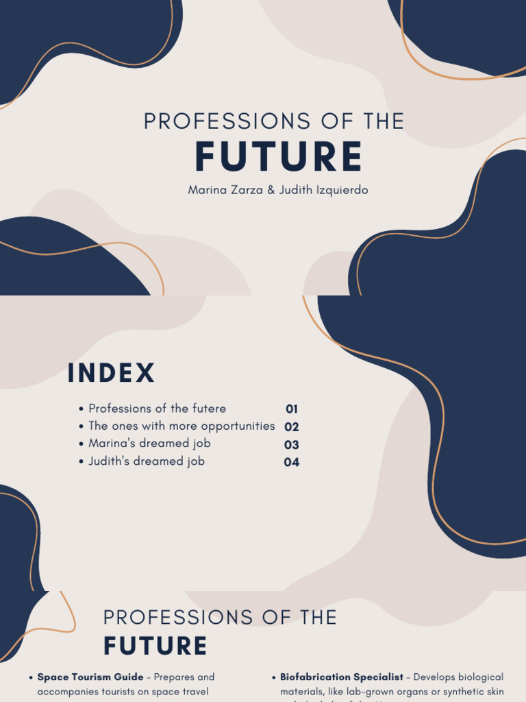 Professions of The Future | PDF | Artificial Intelligence ...