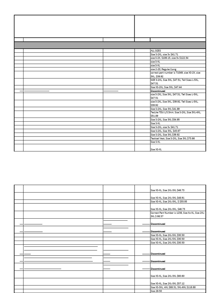 1804-060 Galls Award Tab - 1 | PDF | Trousers | Military Personal Equipment