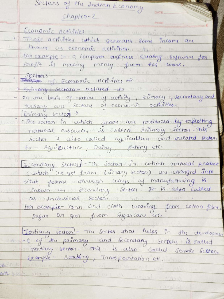 Economics Chapter 2 Notes | PDF