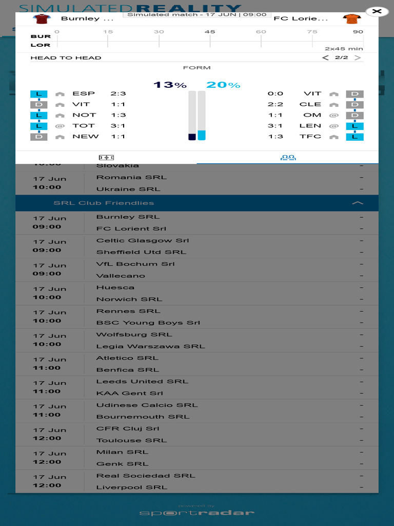 Simulated Reality Sportcentre | PDF | Association Football ...