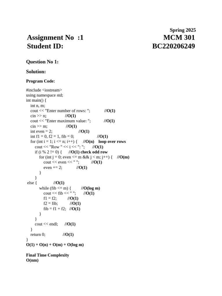 Cs502 Assignment 1 2025 | PDF
