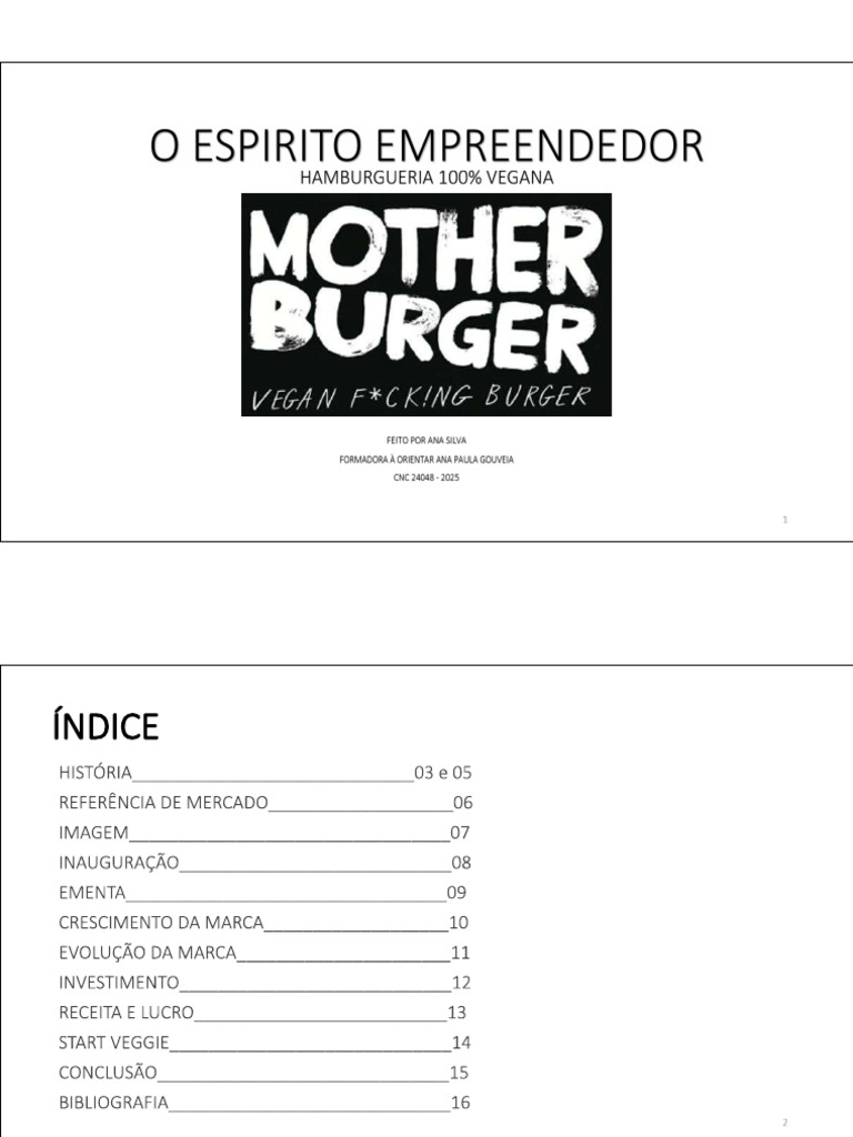 Mother Burger | PDF