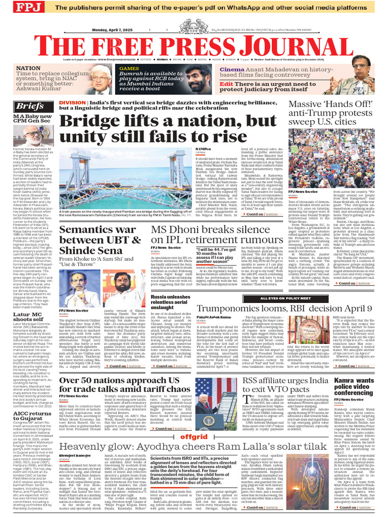 FPJ International Epaper-07!04!2025 | PDF