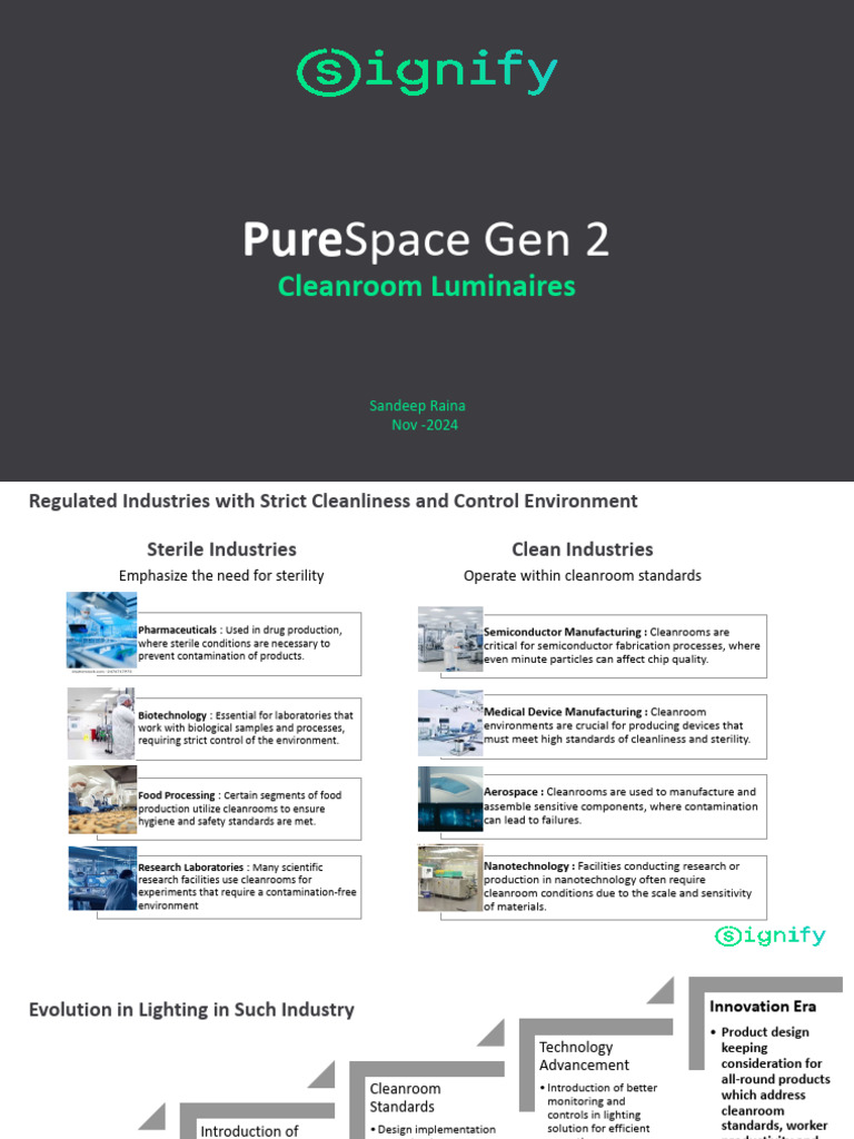 PureSpace Gen2 - Product Launch Deck | PDF