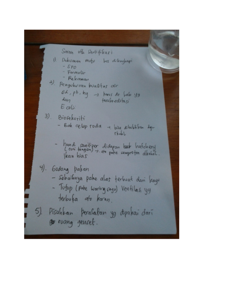 Daftar Perbaikan Cpib Bbi | PDF