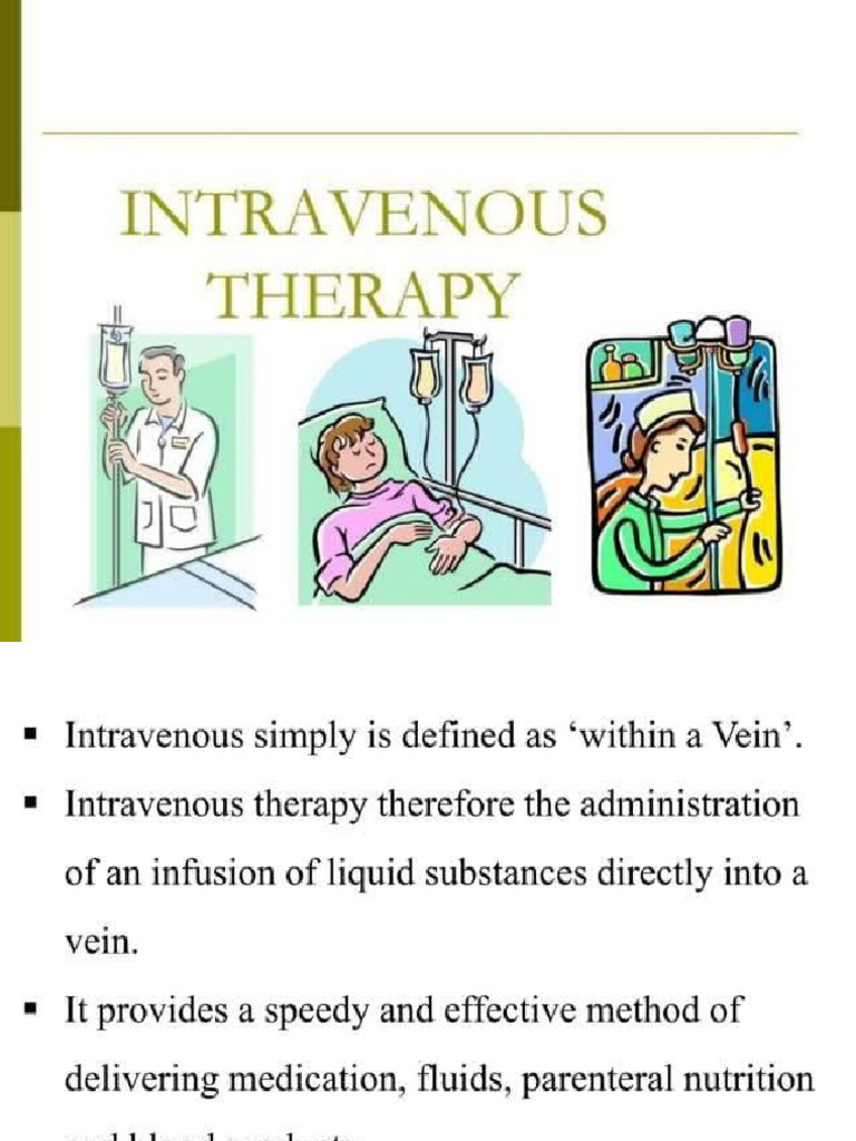Intravenous Therapy | PDF
