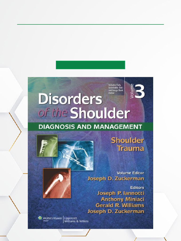 Disorders of The Shoulder Trauma - 3rd Edition Full Ebook Access | PDF ...