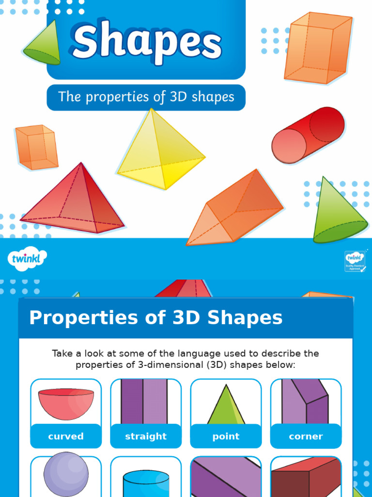 LA - Shapes - 3D Shapes PowerPoint Pack | PDF