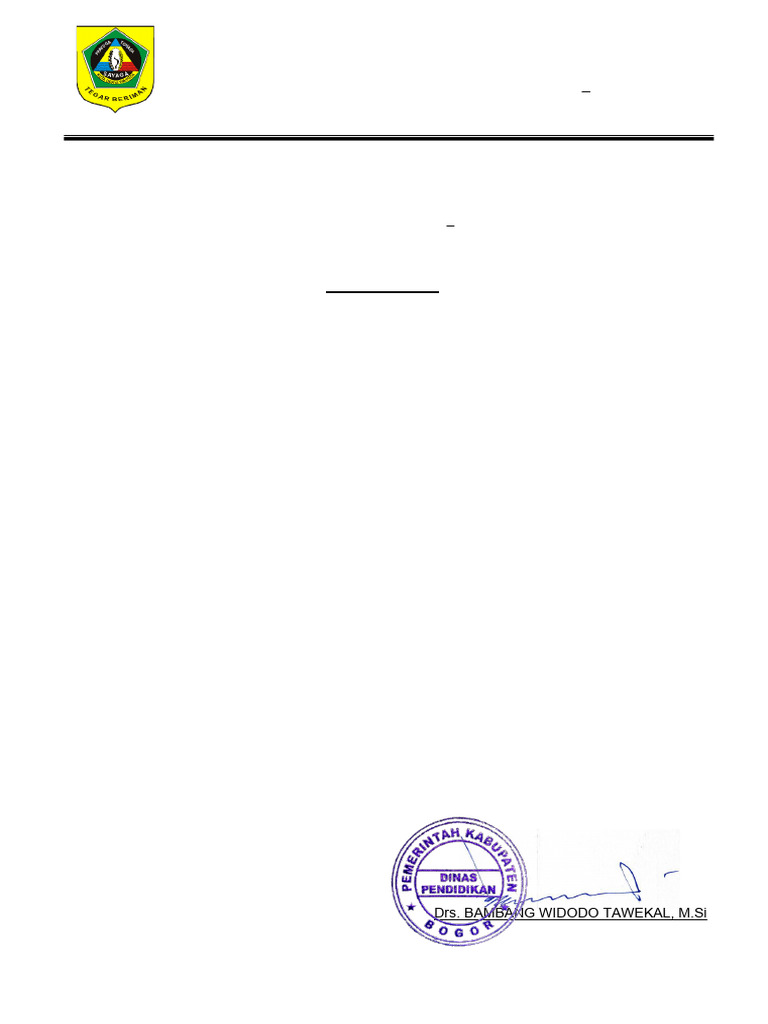 Se Penetapan Nomor Blanko SD 2025 | PDF