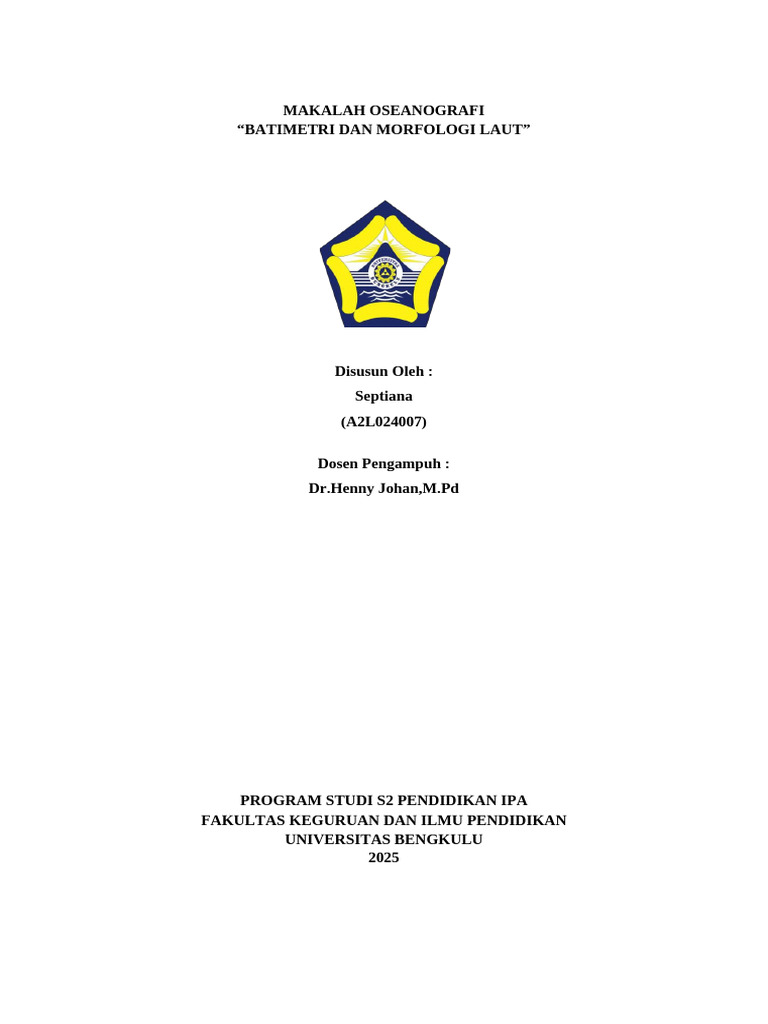 TUGAS OSEANOGRAFI | PDF