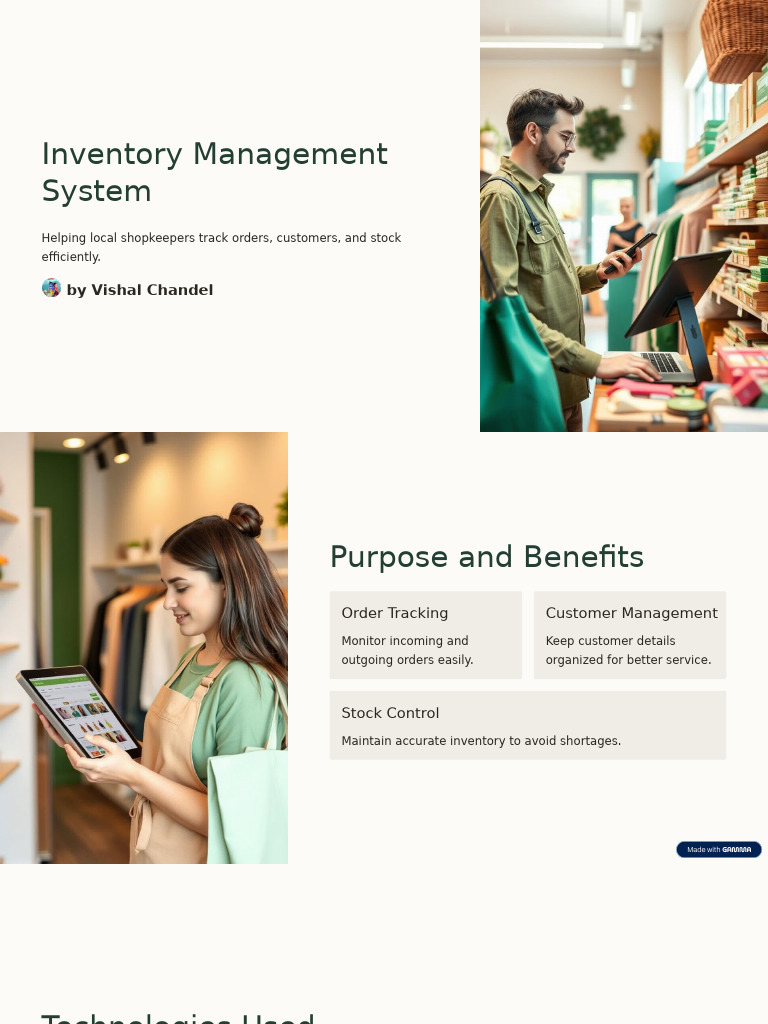Efficient Inventory Management System | PDF