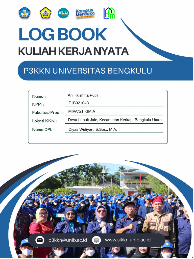 Logbook KKN Universitas Bengkulu | PDF