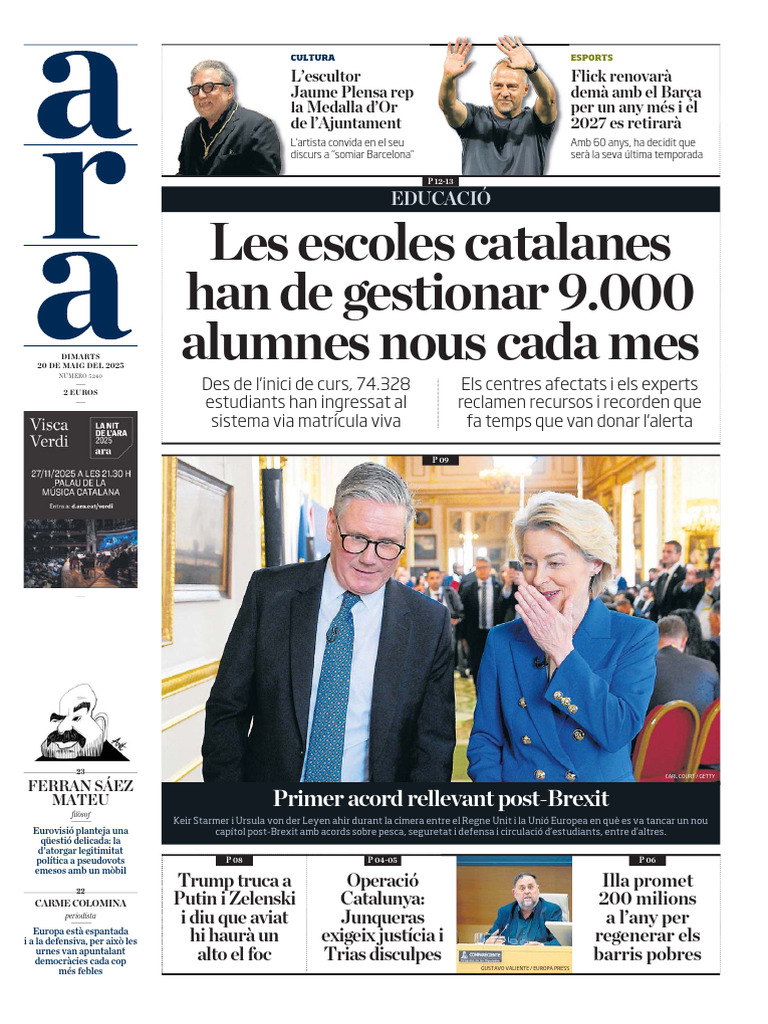 Diari ARA 20 May de 2025 | PDF