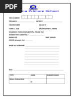 Ems Grade 7 Term 3 Controlled Test - Doc - Economic and Management ...