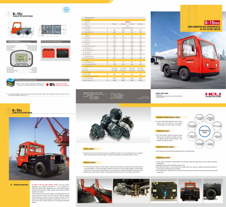 Heli G series 8-15 ton tractor | PDF