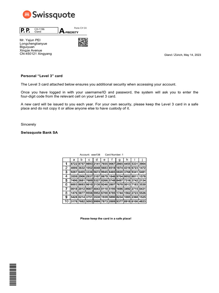 thirdLevelCard 13521932 | PDF