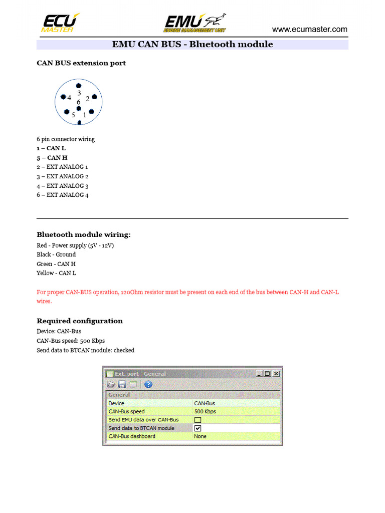Bluetooth-CAN-BUS | PDF