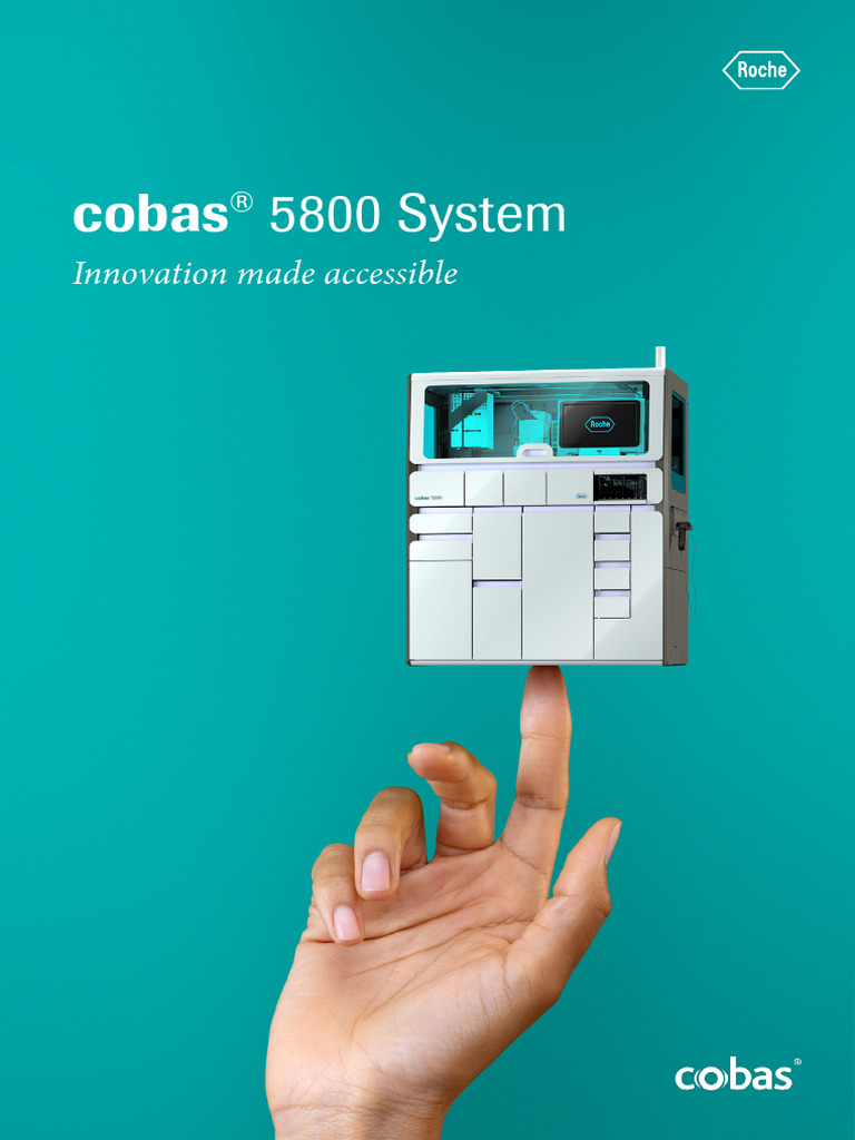 MC-AU-01640 Brochure Cobas 5800 | PDF | Assay | Automation