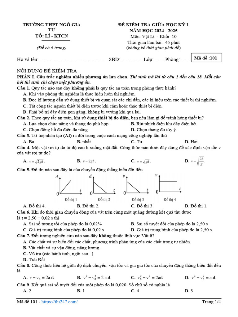 de-giua-ky-1-vat-li-10-nam-2024-2025-truong-thpt-ngo-gia-tu-dak-lak | PDF