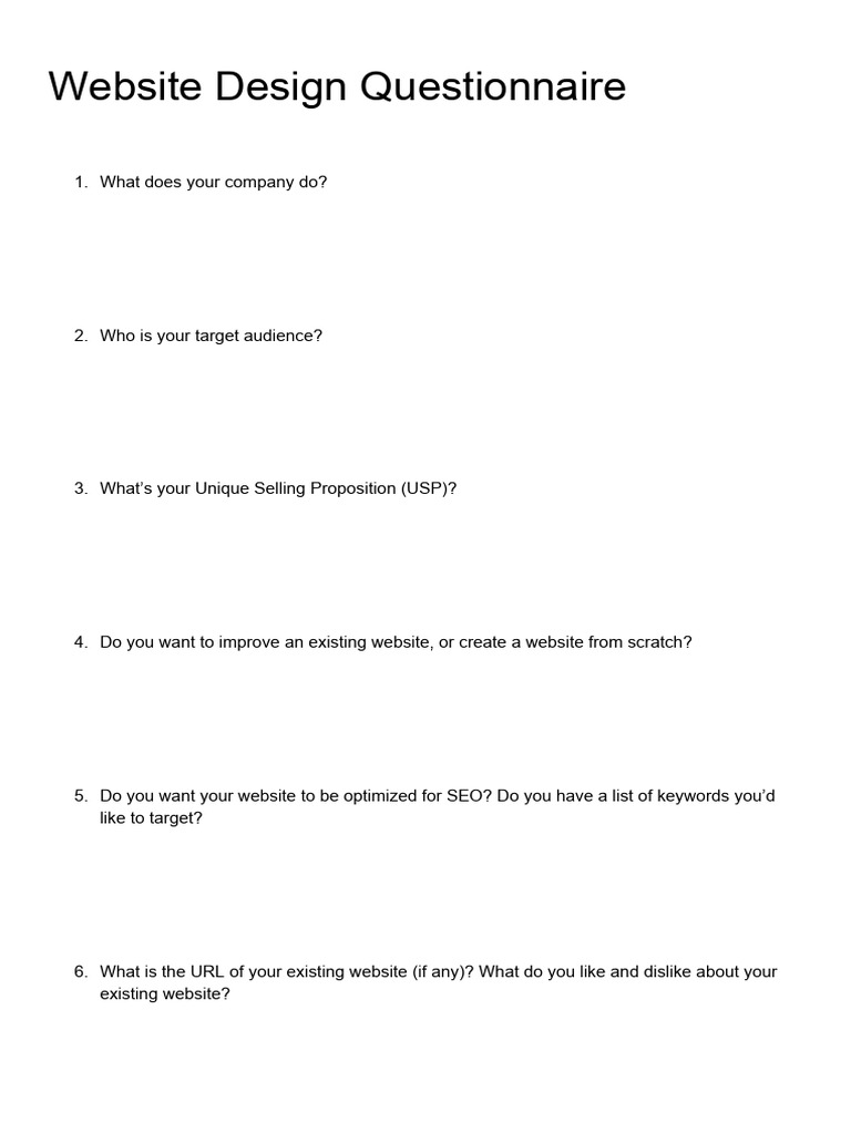website-design-questionnaire-template-pdf | PDF