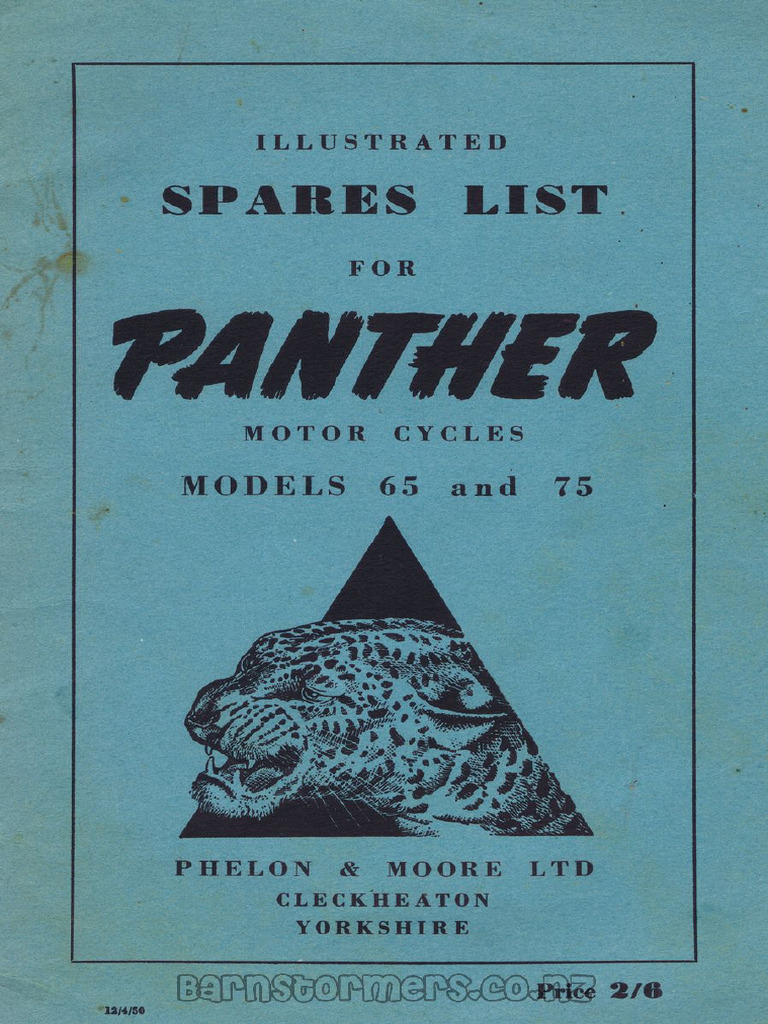 Panther Parts | PDF