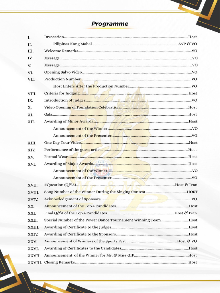 Event List | PDF